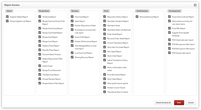 Modifying User Authorities